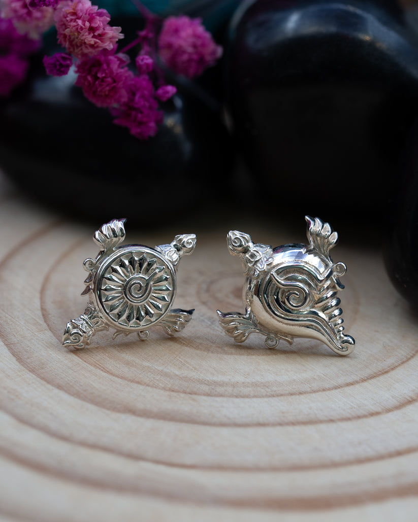 Shanka Chakra Earrings – Arts of Devotion